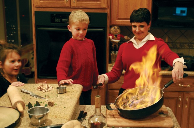 Rupert woman cooks along with Gordon Ramsay for new show