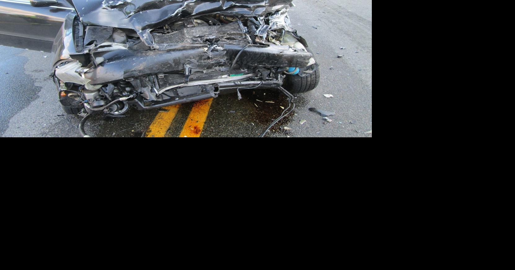 Ketchum crash totals cars, seriously injures man