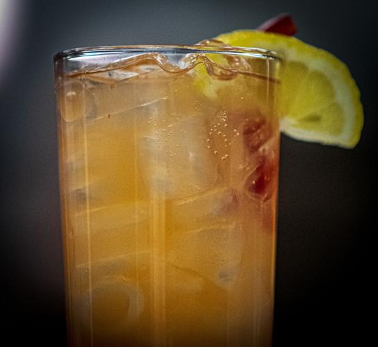 Sampling mocktails at Twin Falls library