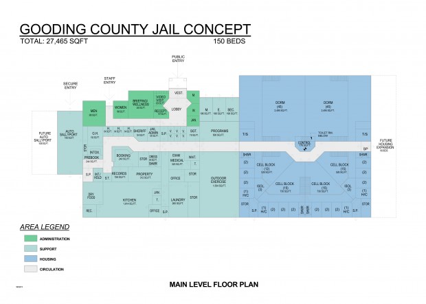 Gooding Goes It Alone With Own Jail