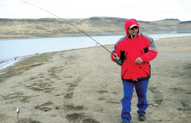 Angling at Magic Reservoir