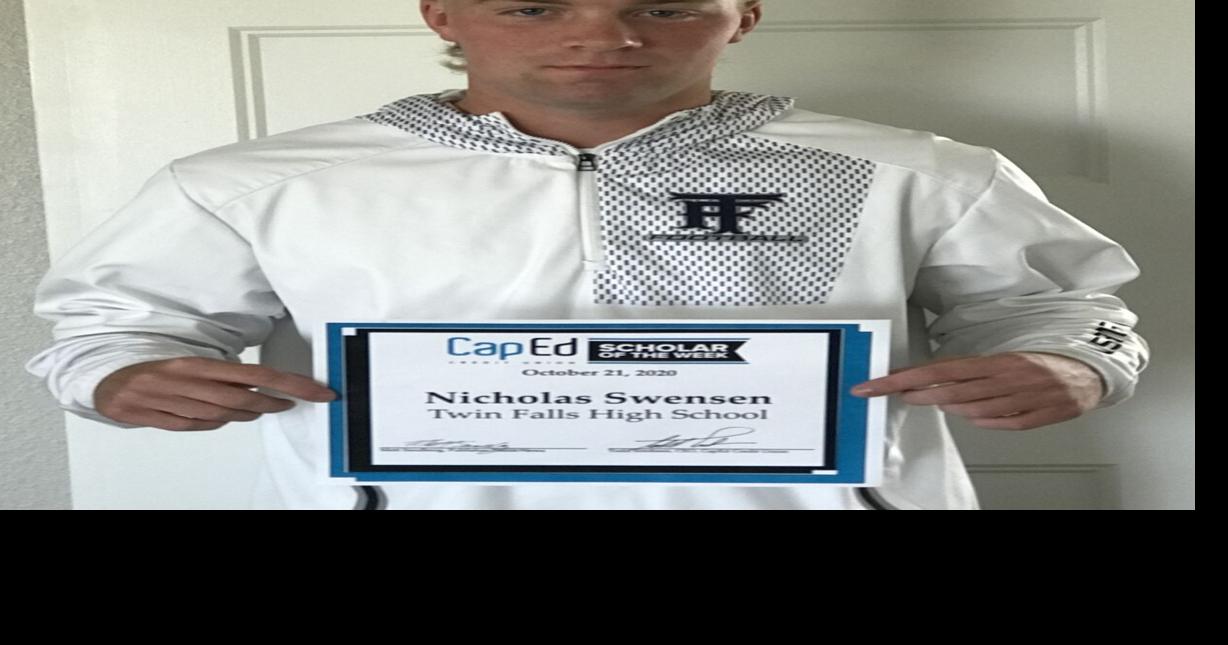 Scholar of the week: Twin Falls High School's Nicholas Swensen