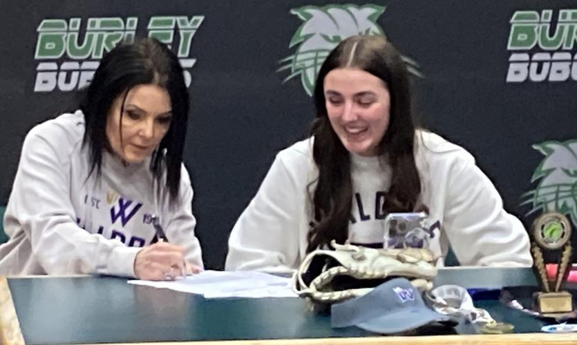 Burley softball star Kylee Wickel signs to play at Waldorf University ...