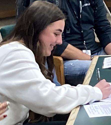 Burley softball star Kylee Wickel signs to play at Waldorf University ...