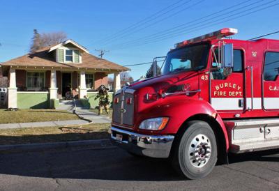 Burley Firefighters Put Out House Fire