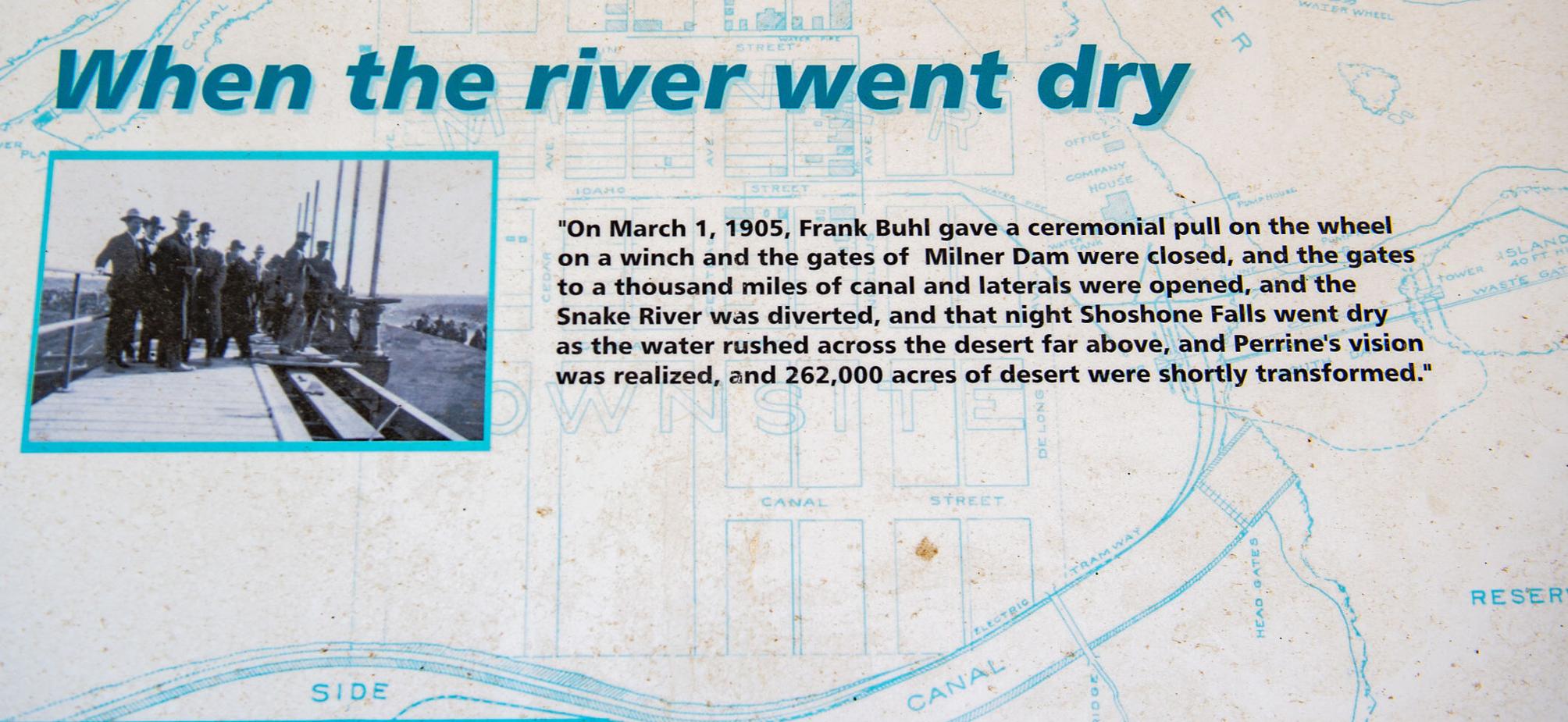 PHOTOS: Milner Dam over the years