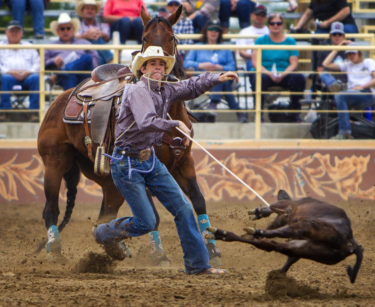 Kylee Evans and Wes Shaw named all-around winners in District V rodeo