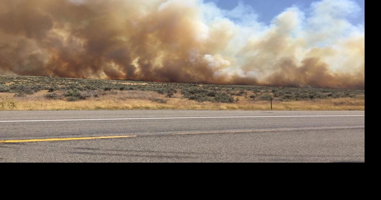 Mammoth Fire forces evacuations north of Shoshone; homes, gas pipeline ...