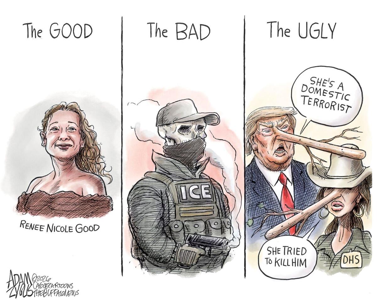14 political cartoons argue over ICE's actions