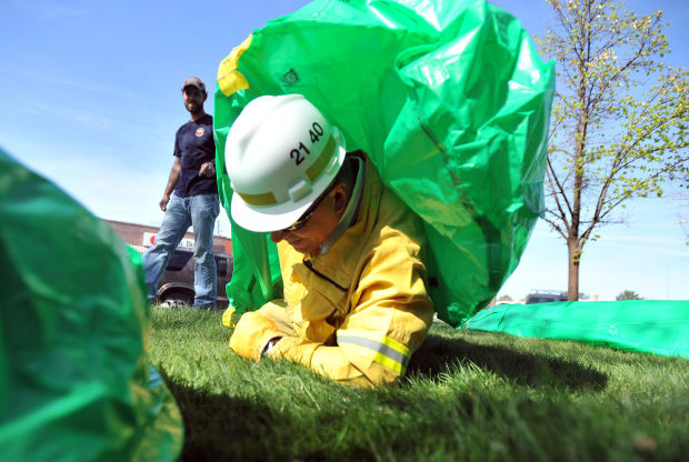 Gallery: Fire Shelter Deployment Practice