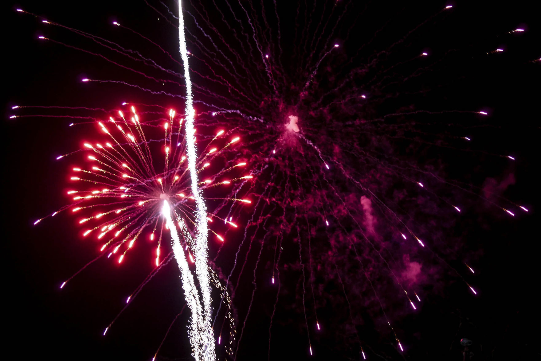 Fireworks conclude Friday's Christmas in Nighttime Sky