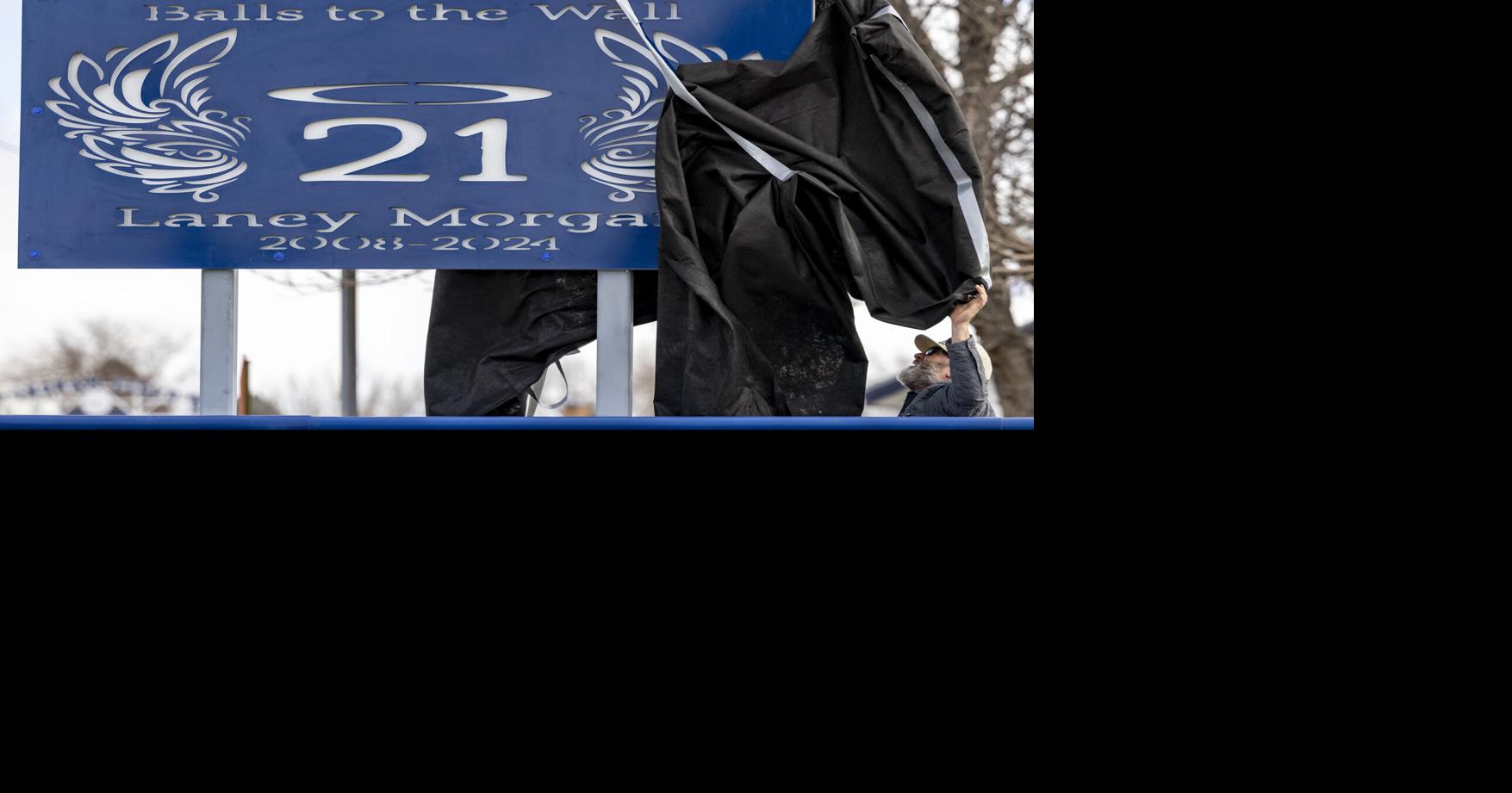 Twin Falls softball unveils memorial for Laney Morgan