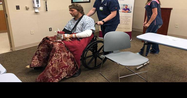 Man trapped under truck for 2 days speaks out