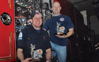 Burley Firemen Bestow Honors on Comrades