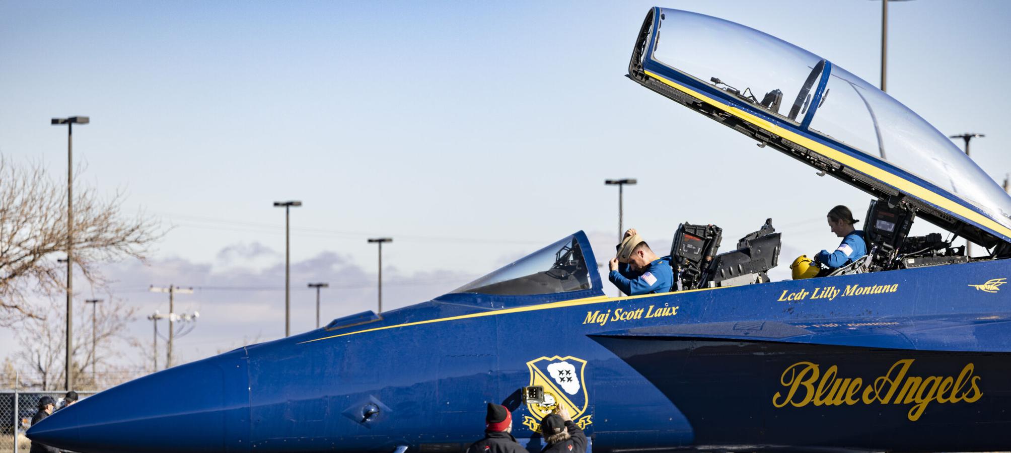 Blue Angels prepare for Twin Falls airshow