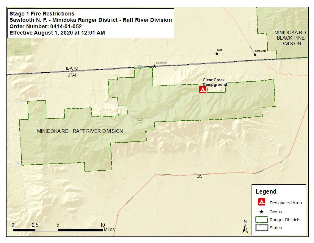 Fire Restrictions to be implemented for Raft River Division Minidoka ...