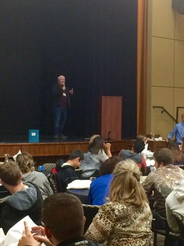 Students with disabilities learn about job opportunities