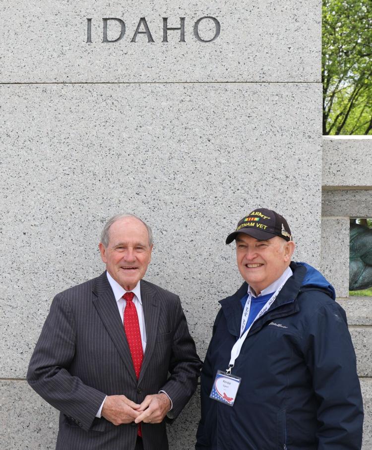 Idaho Sen. Risch surprises Twin Falls veteran Egbert on Honor Flight trip