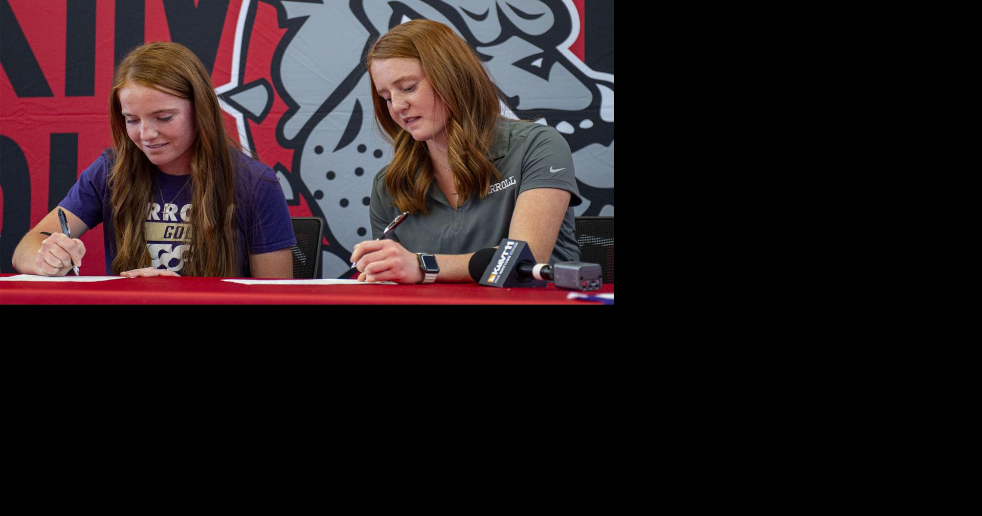 PHOTOS: Kimberly's Alli and Ellie Stastny sign to Carroll College