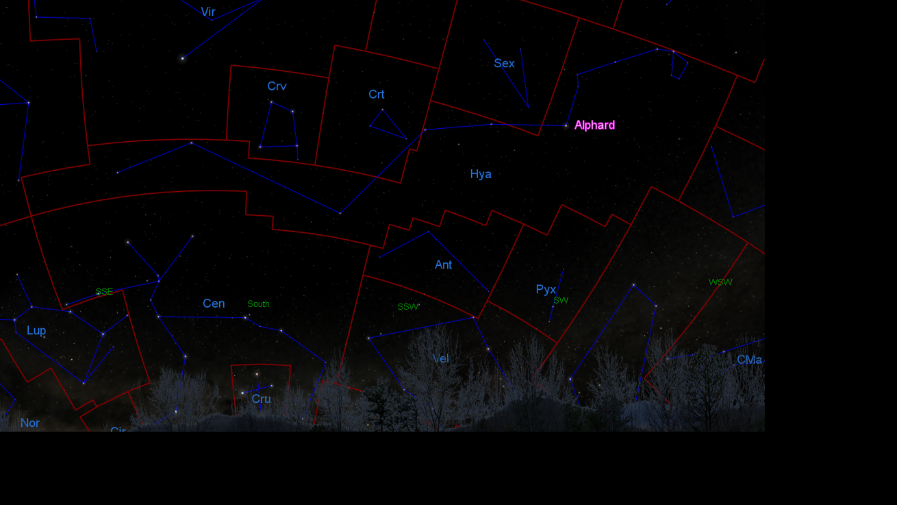 The largest constellation snakes across the sky | Outdoors ...