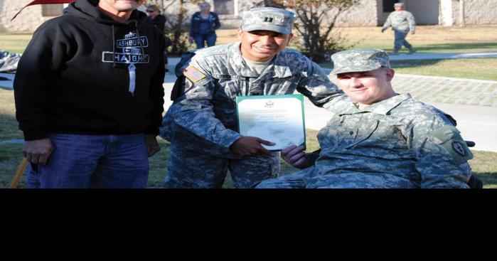 Soldier Bo Jones Given Promotion