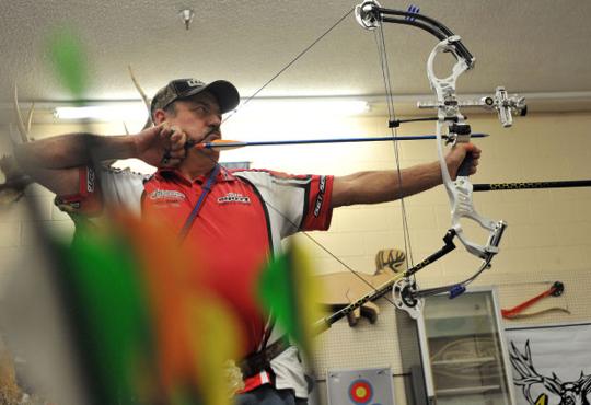 Gallery: Professional Archer Tony Harbaugh