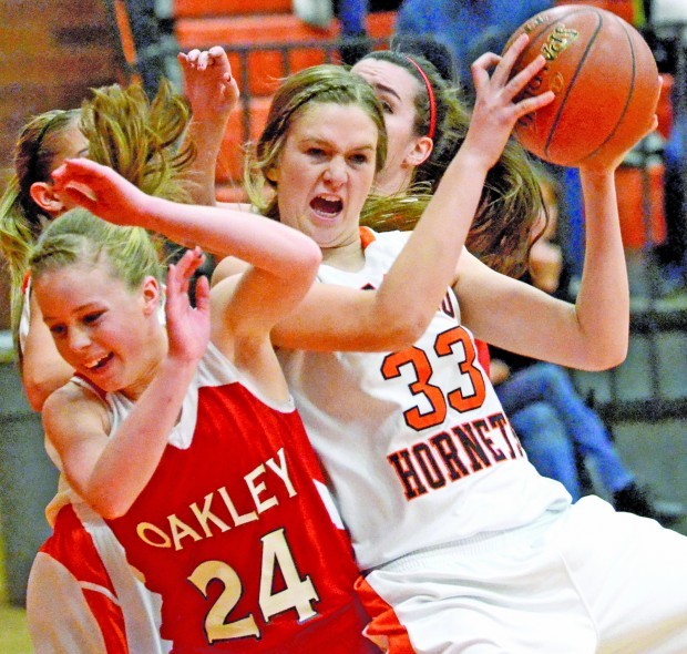 Declo Girls Hold Oakley to 10 Points, Win by 40