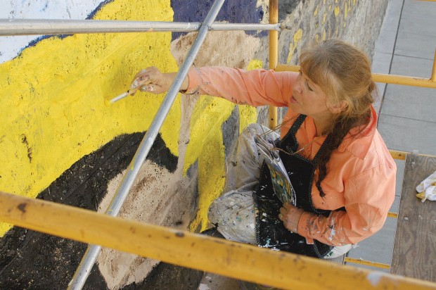 A coat of paint for a historical community