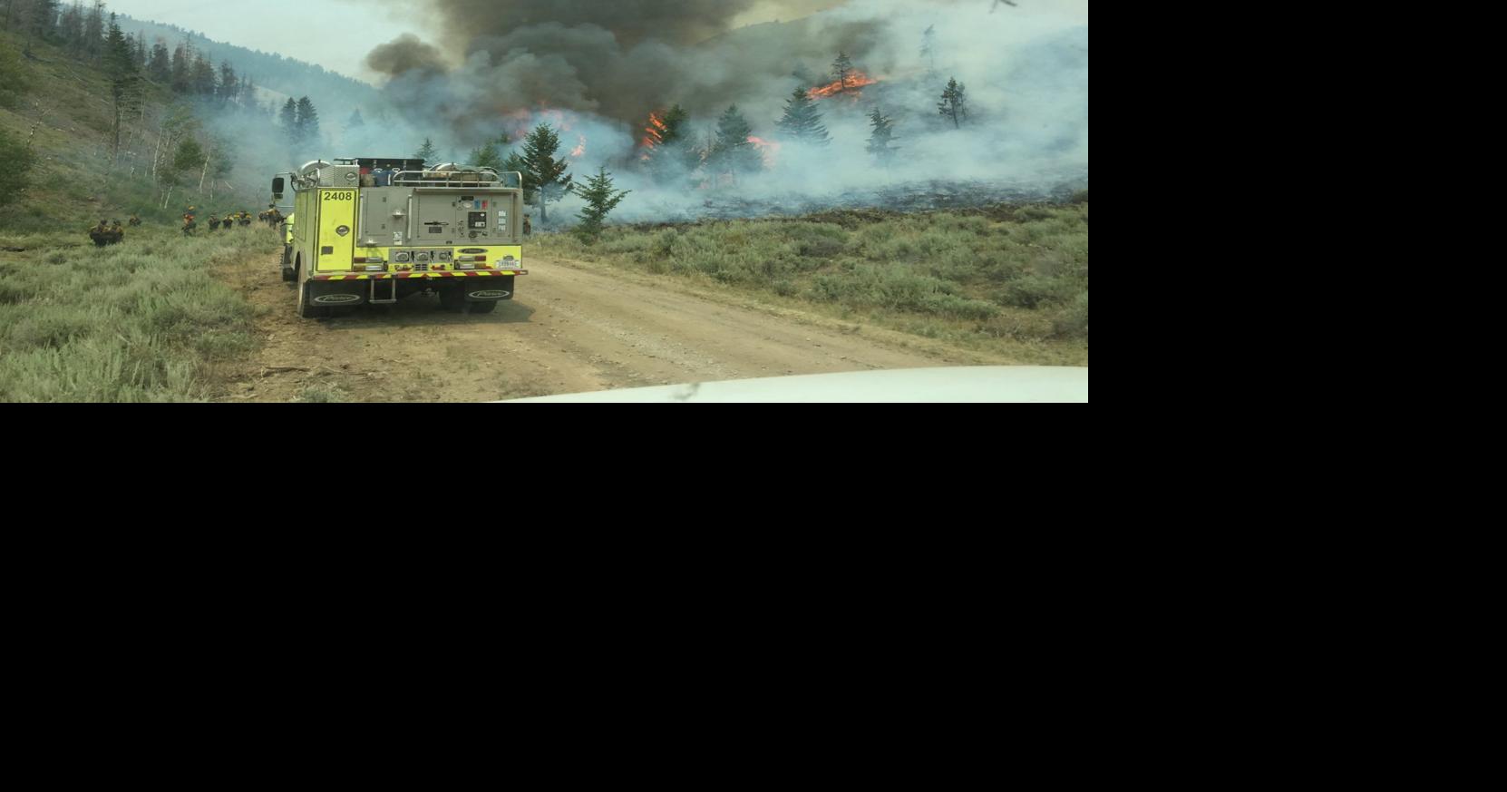 UPDATE: Some evacuations lifted as Sharps Fire burns 89 square miles