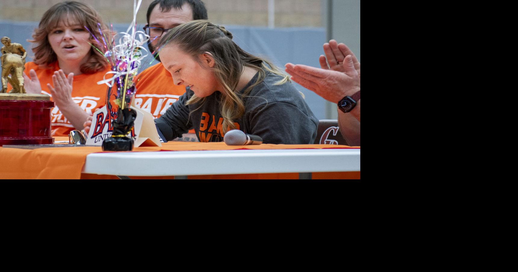 Canyon Ridge's Danielle Holt signs with Baker University