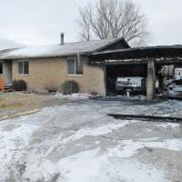 Wednesday-night Fire Damages Burley Home