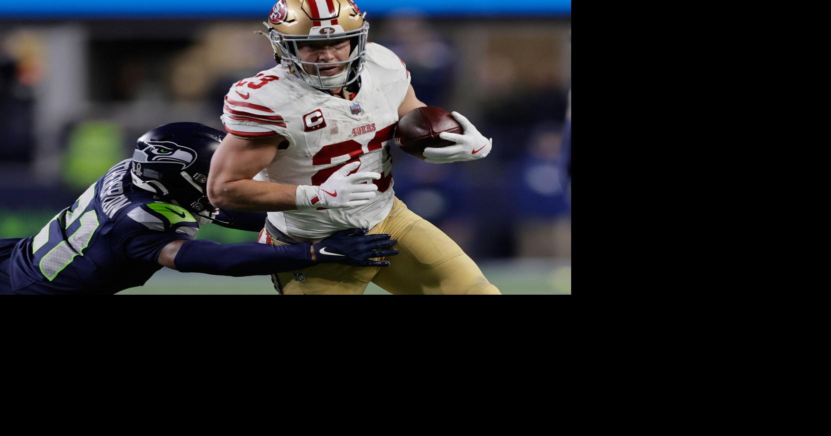 McCaffrey leads AP NFL awards finalists list
