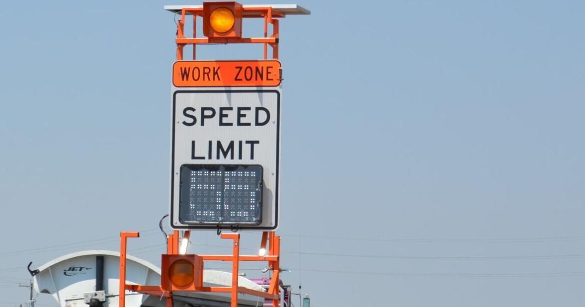 ITD installs variable speed limit signs along I-84 construction zone