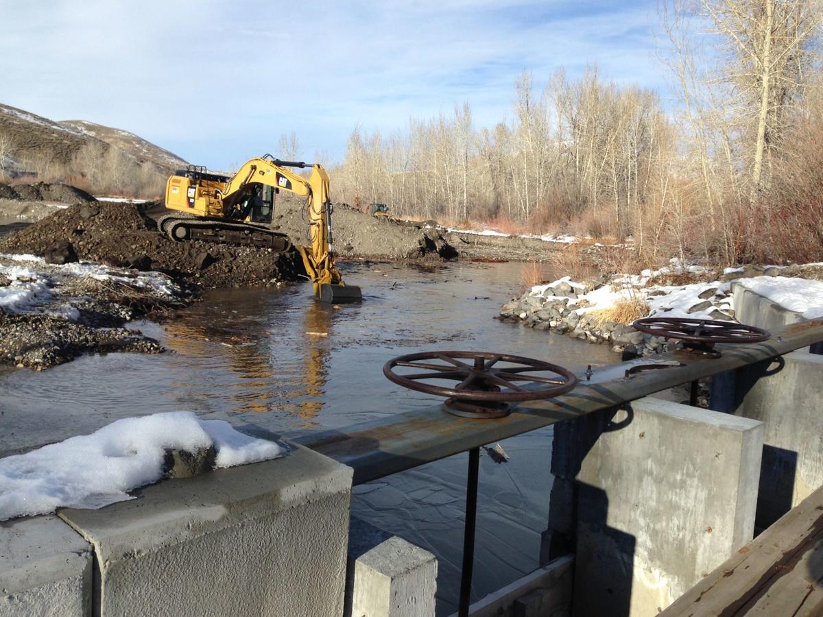 Flood mitigation work begins on Big Wood River