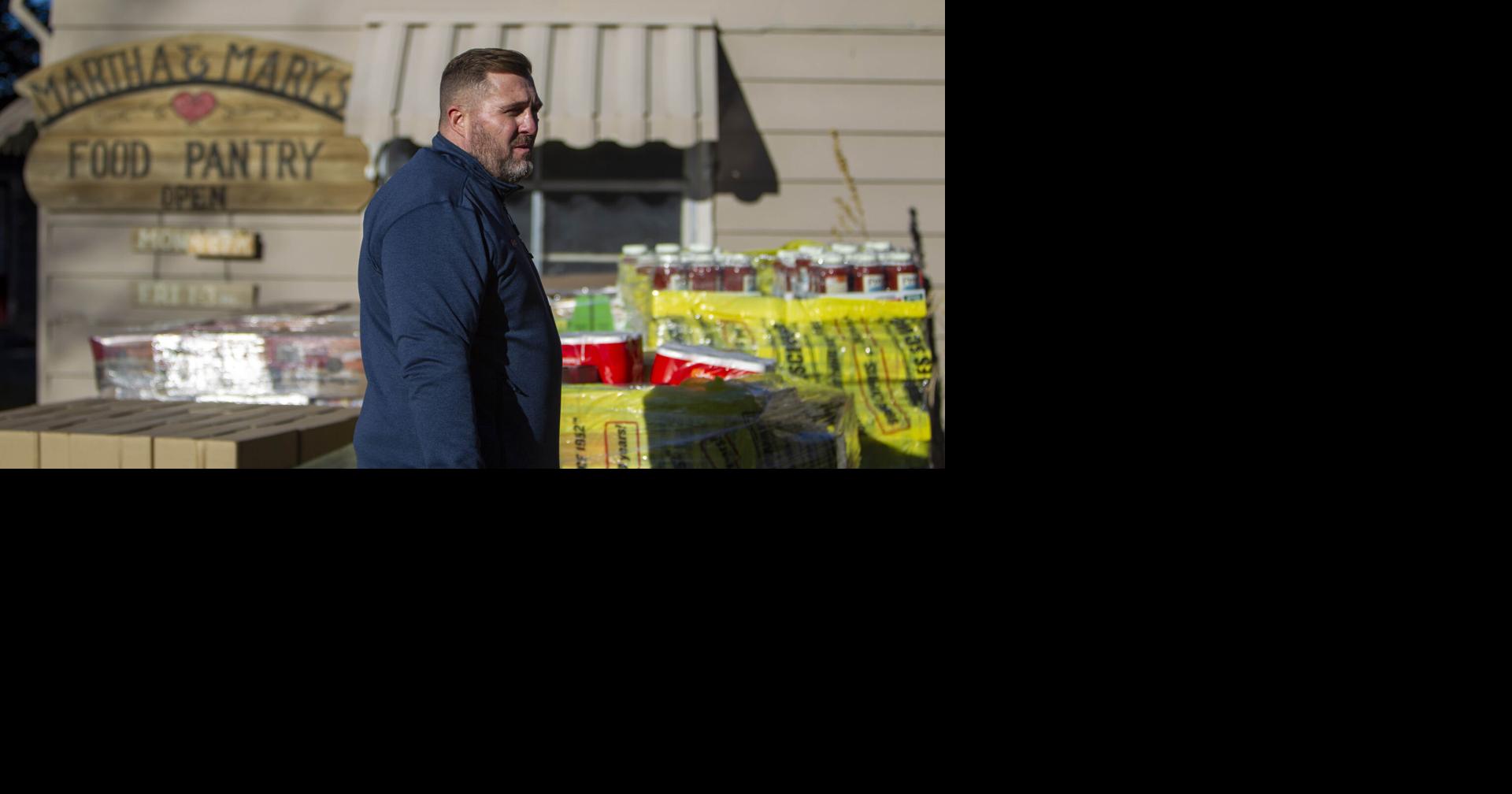 PHOTOS: Pallets of goods donated to Martha and Mary's Food Pantry