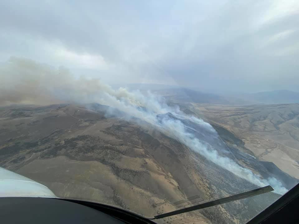 Rain and snow calms Conner Summit Fire
