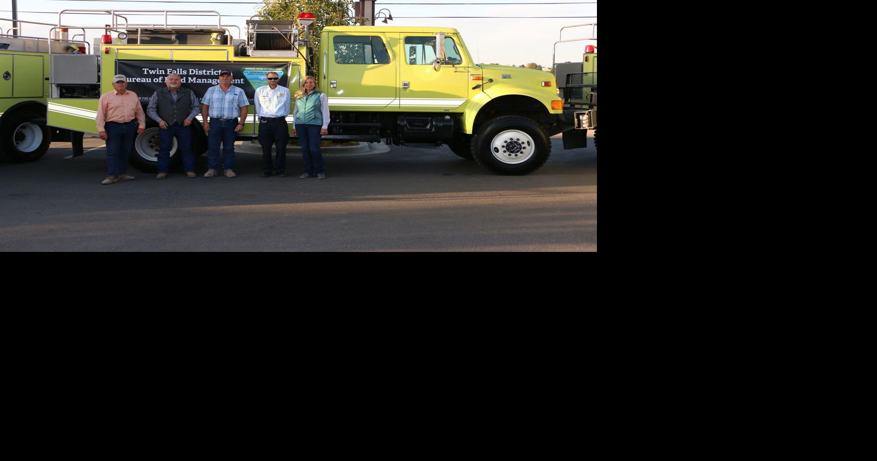 BLM transfers wildland fire engines to five fire districts
