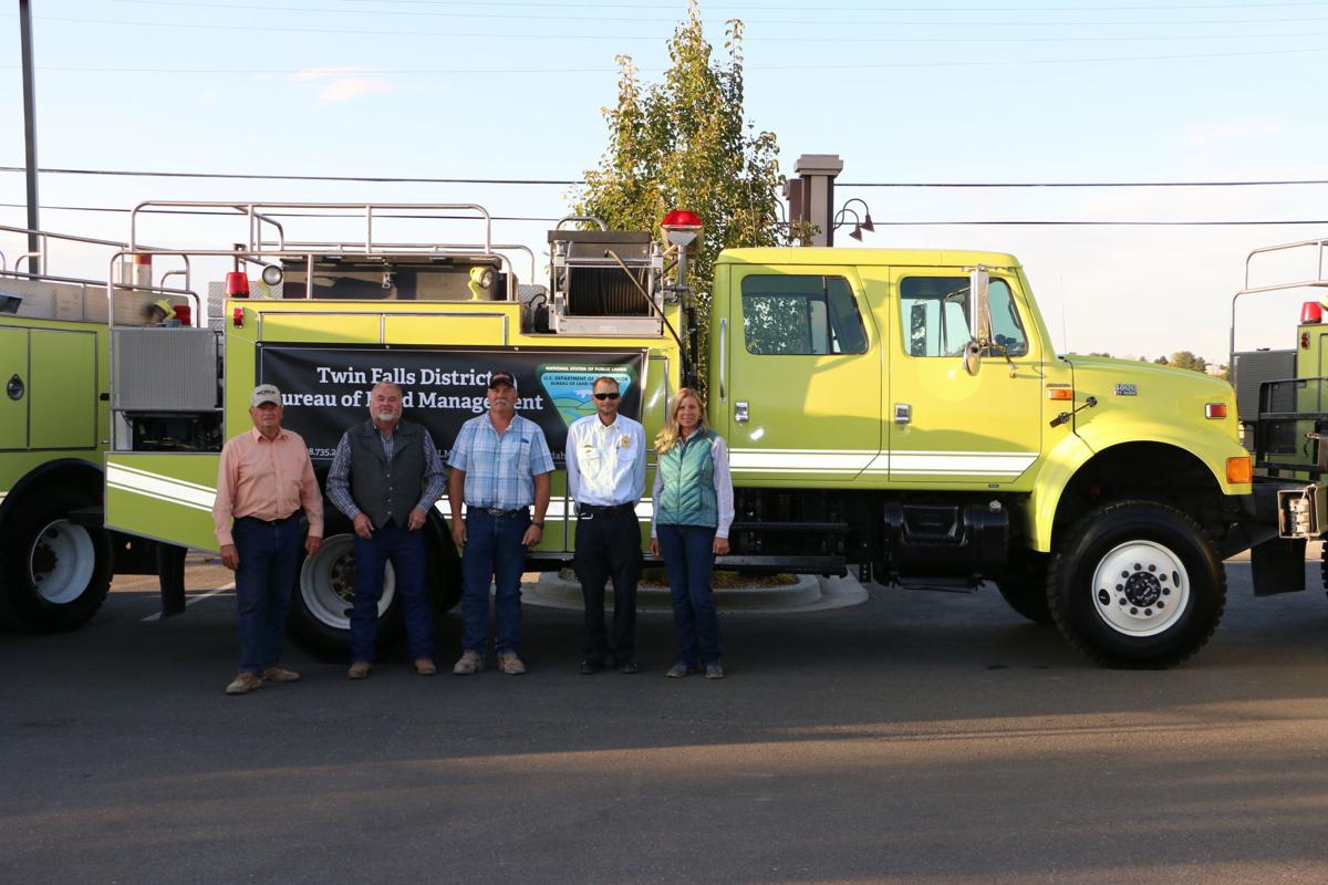 BLM transfers wildland fire engines to five fire districts