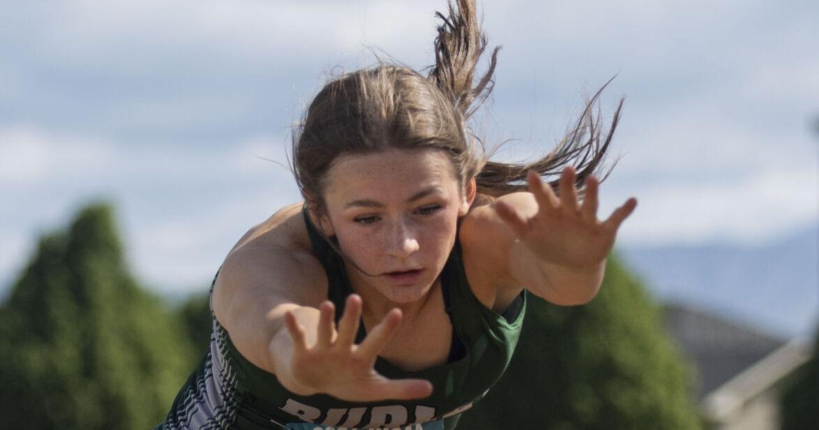 Burley's Karlie Bair wins 4A state long jump title