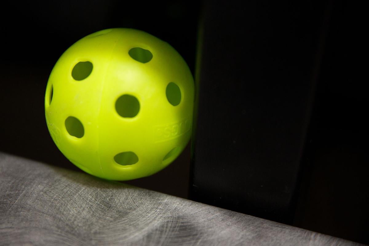 Why did Jerome post signs on the tennis/pickleball courts?