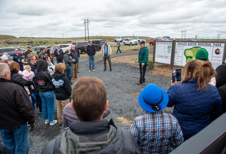 Dedication of Jerome's first 18-hole disc golf course