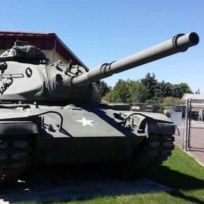 #87, M60 Tank at the Army National Guard Armory