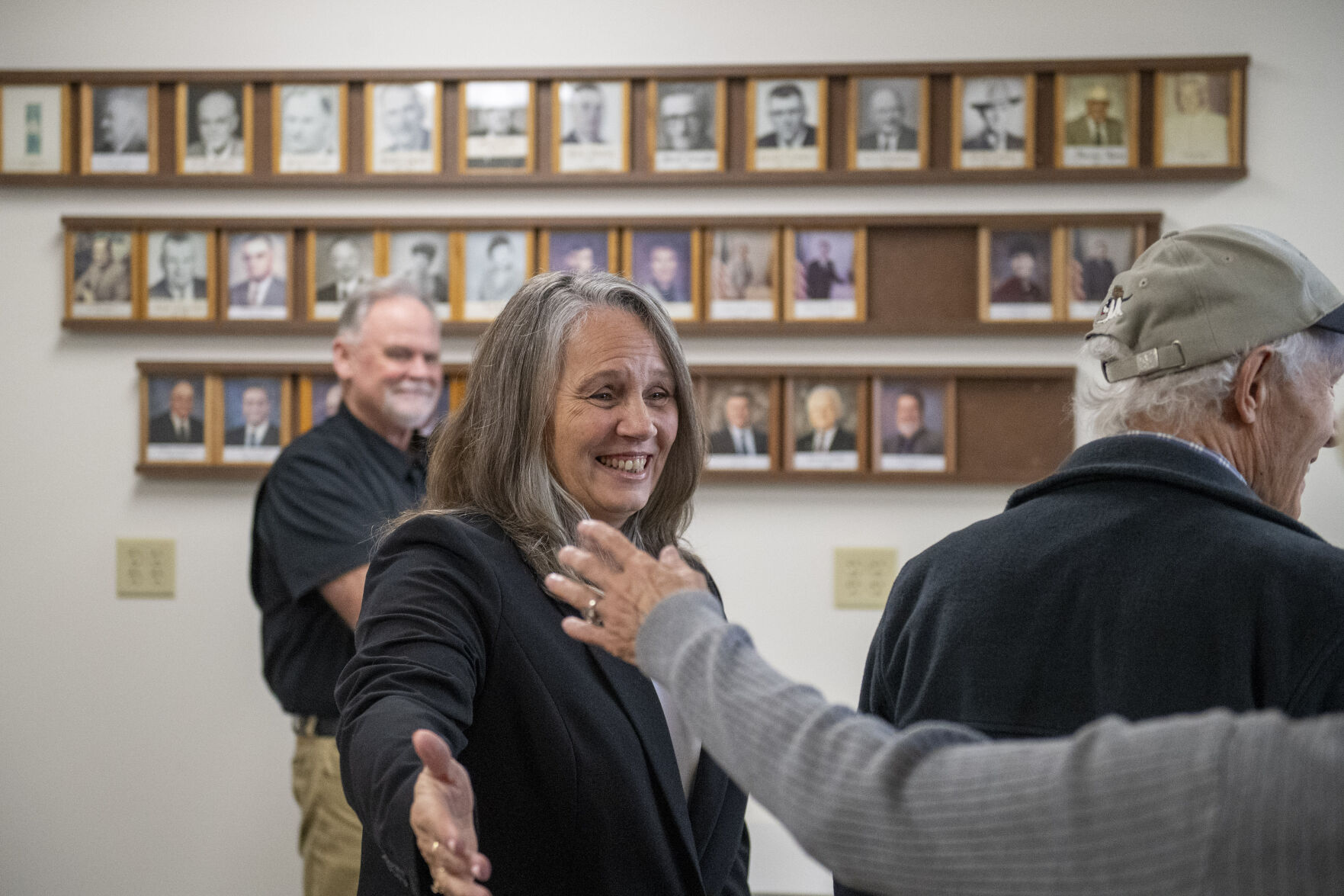 Hawkins is sworn in as Twin Falls County Commissioner