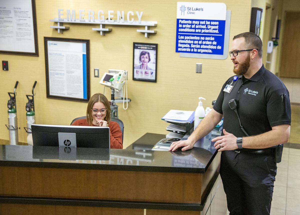 Keeping the hospital safe: Security guards help patients and staff alike