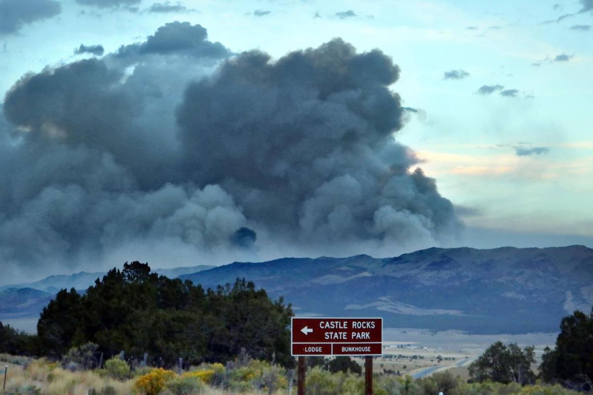 Human-caused fire near Malta continues to smolder and creep