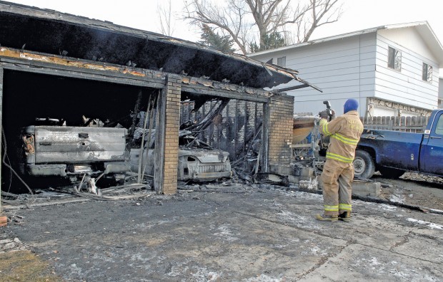 Fire Ravages Burley Home, Occupants Escape Unharmed