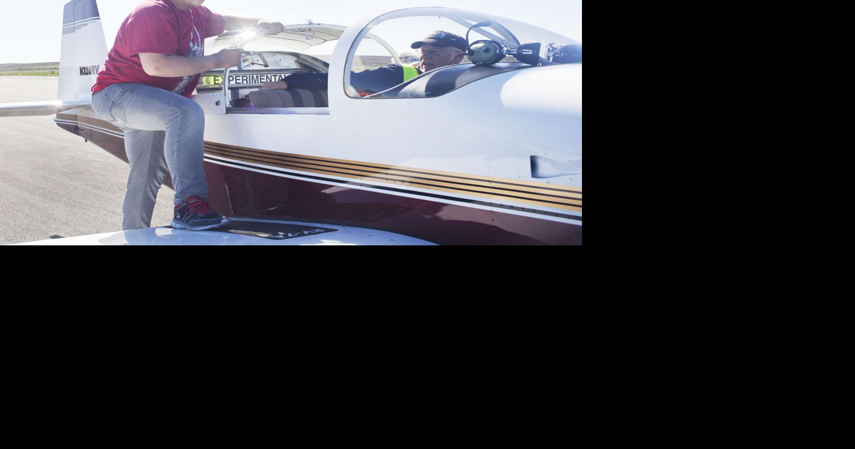 Soaring High: Deaf, Blind Students Take Plane Rides Around Gooding