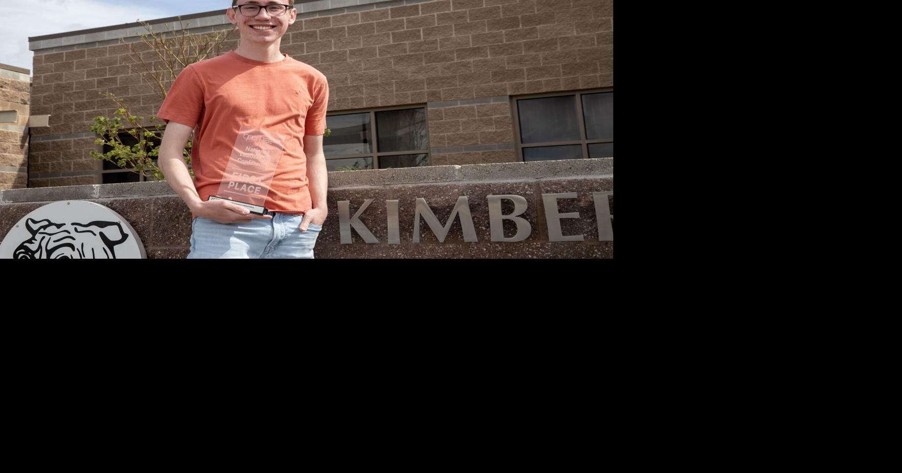 Zane Landers wins Business Professionals of America award