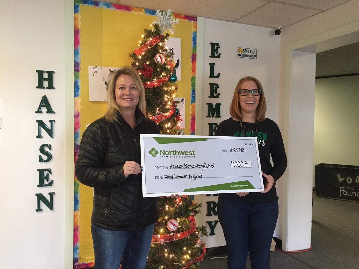 Hansen Elementary receives Rural Community Grant