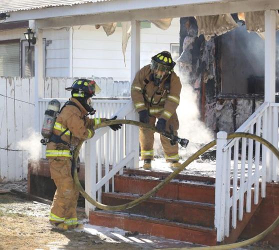 House Destroyed in Buhl Fire